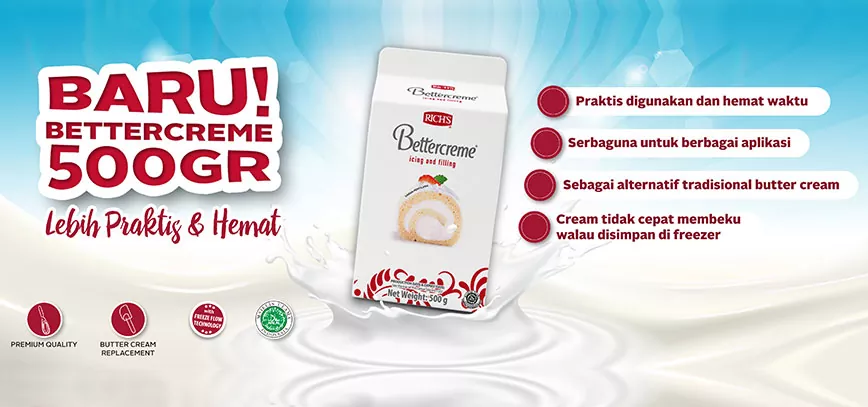 Alternatif Pengganti Butter cream yang Lebih Sehat & Praktis - Richs ...