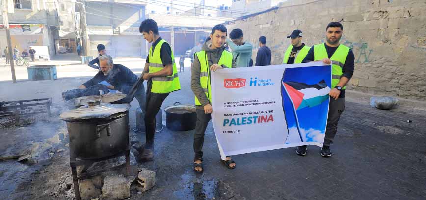 Rich's Assistance as a Humanitarian Effort for Palestine - Richs Indonesia
